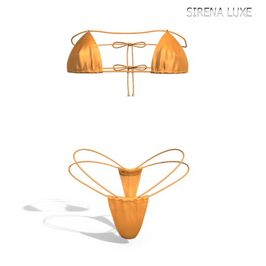 Second Life Marketplace Orange Bikini Kupra